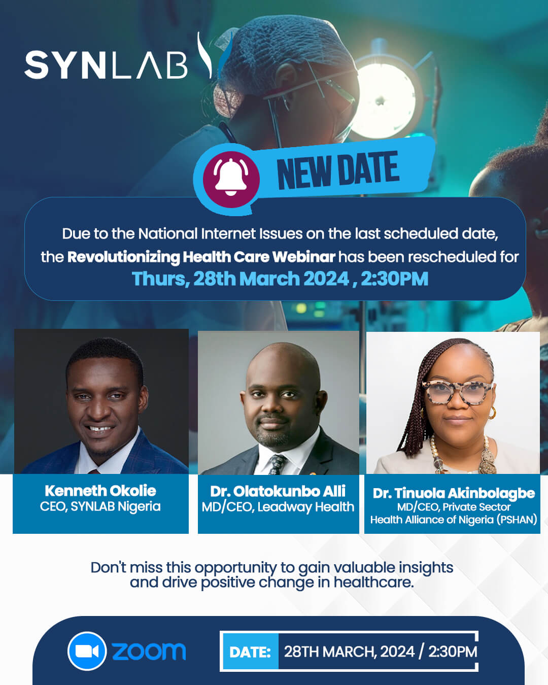 SYNLAB WEBINAR - SYNLAB Nigeria